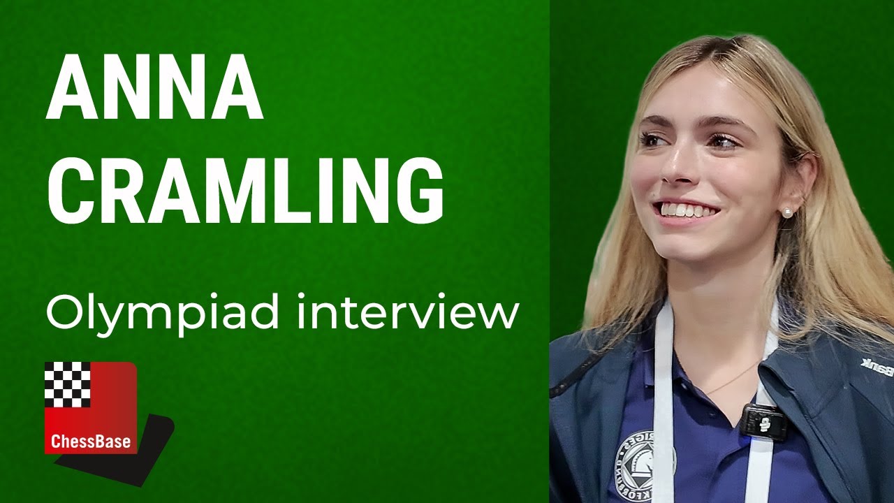 Anna Cramling - I play better chess, when my opponent coughs!!! - YouTube