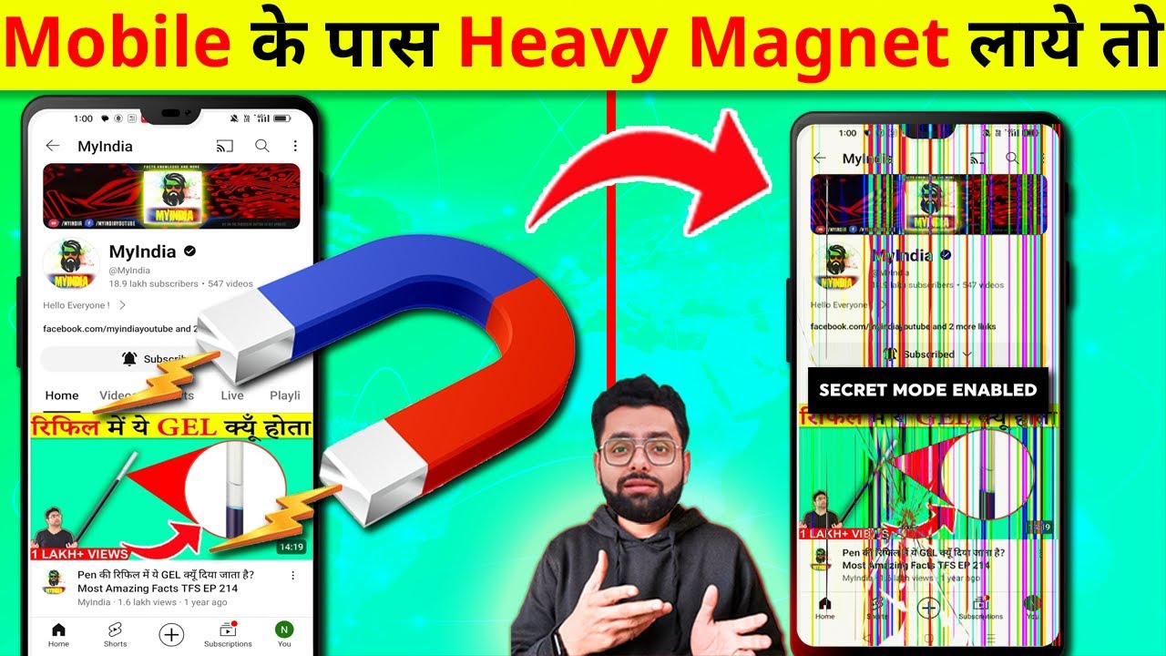 What Will Happen if a Magnet is Placed Near Your Phone? & More Amazing ...