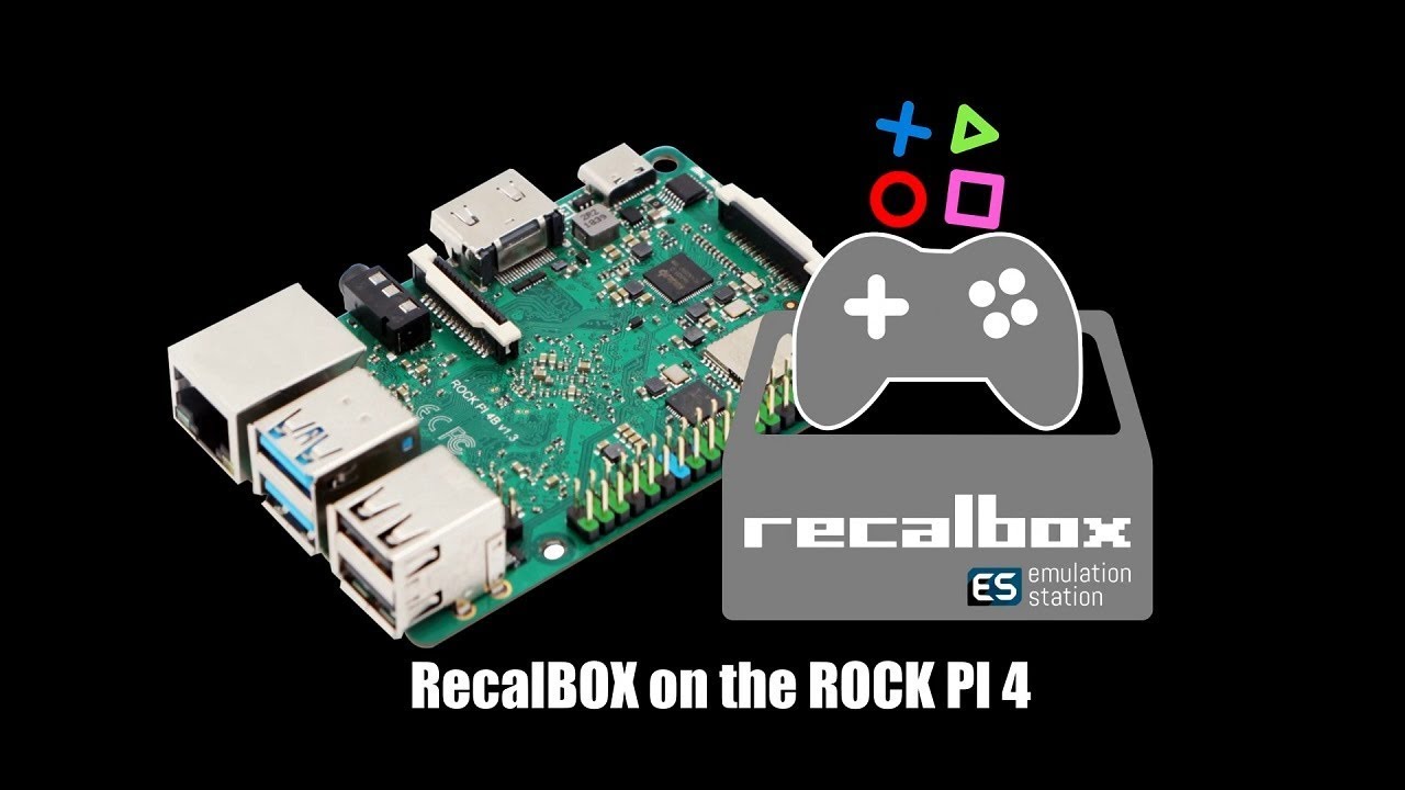RecalBOX on the ROCK PI 4 - YouTube