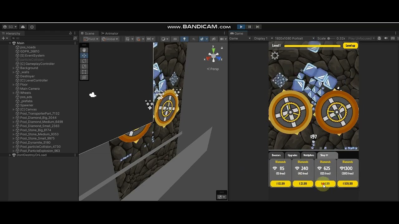 Grind my Gears - Idle Fun sellunitysourcecode - YouTube