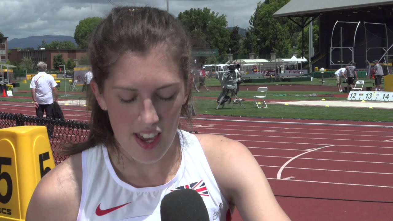 IAAF World Junior Championships 2014 - Jessica TURNER GBR 400m Hurdles ...