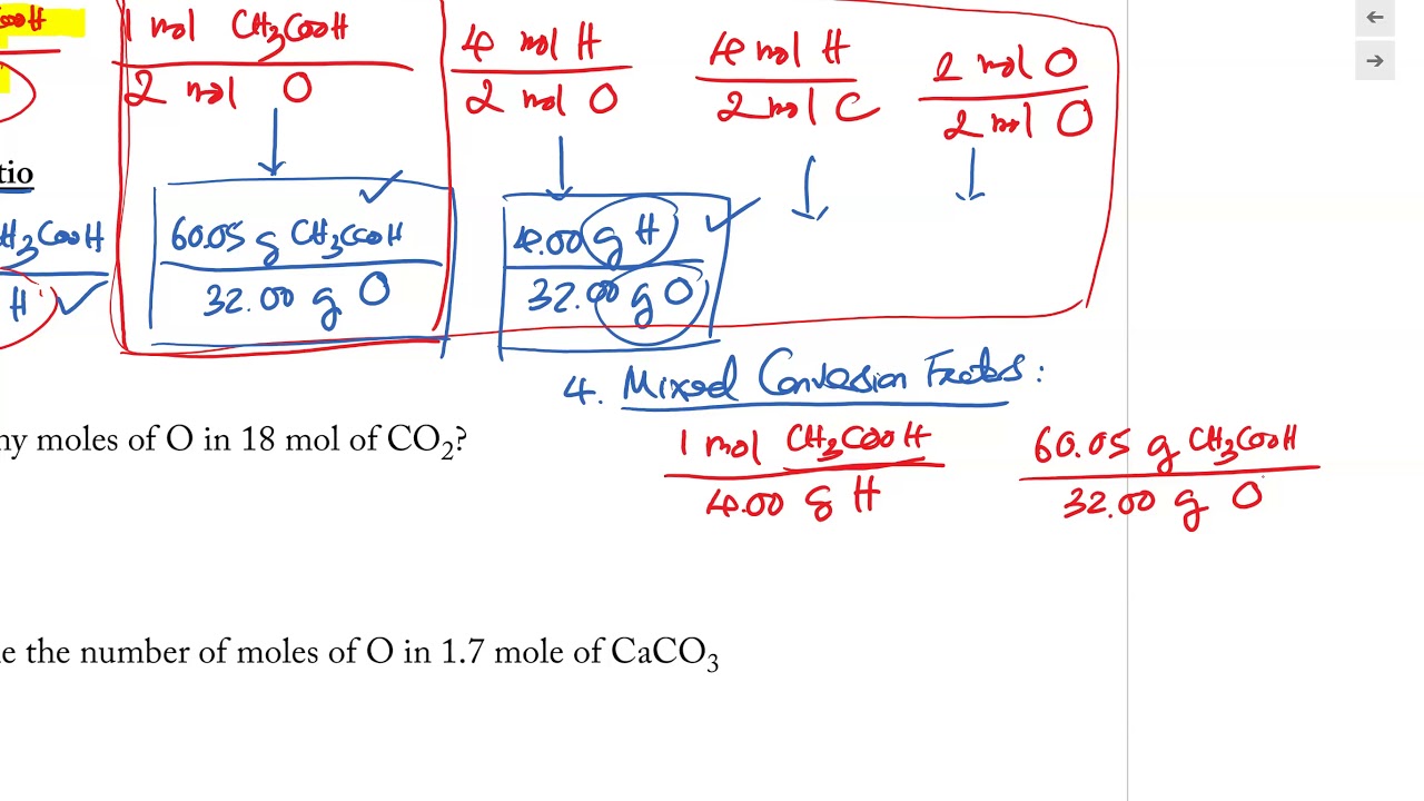 Beginning Chemistry - Mass, Mole, and Formula Unit Calculations (L10 ...