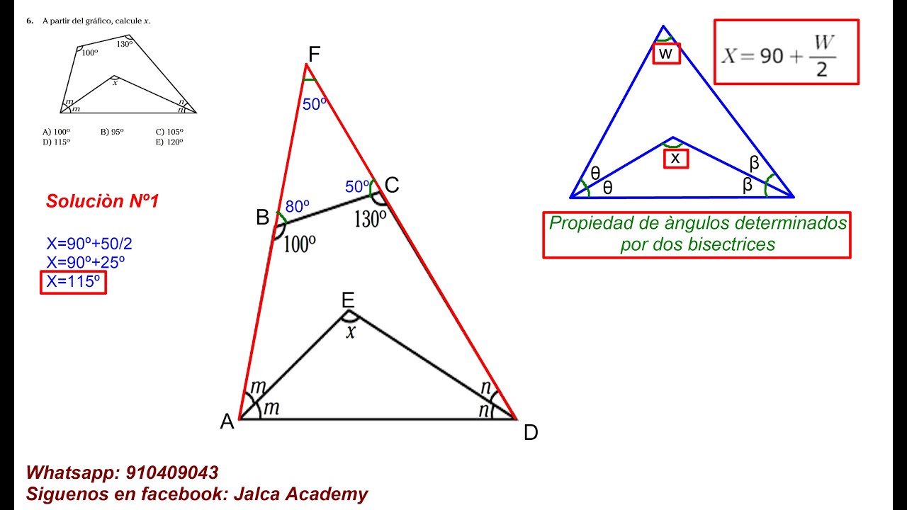 TRIANGULO GEOMETRIA PLANA - YouTube