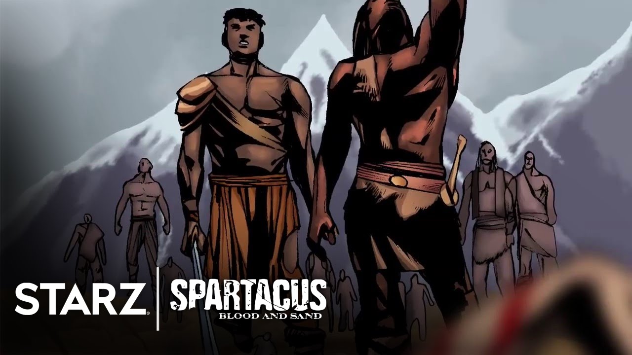 Spartacus: Blood and Sand | Motion Comic Trailer #3 | STARZ - YouTube