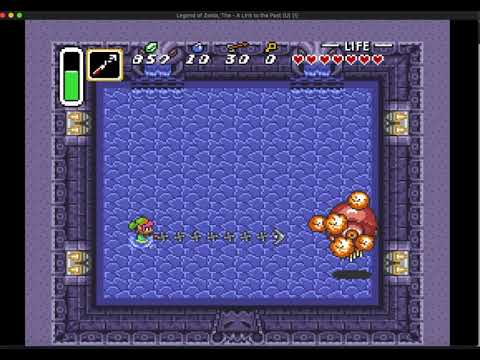 Legend of Zelda: LTTP - Arrghus (Swamp Palace boss), flawless, Master ...