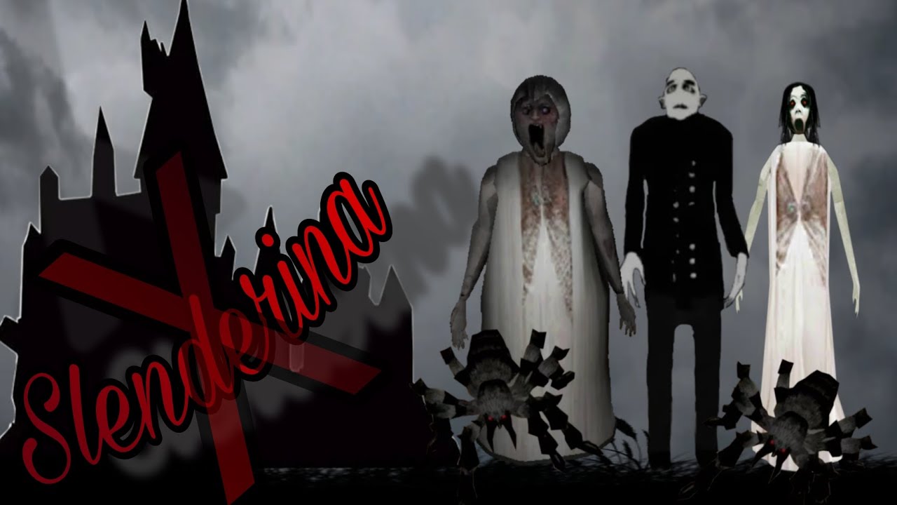 Slenderina X! Вот и пришел конец истории Slenderina. - YouTube