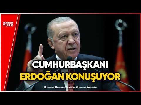 #CANLI - Cumhurbaşkanı Erdoğan, Kabine Toplantısı sonrası açıklama yapıyor.