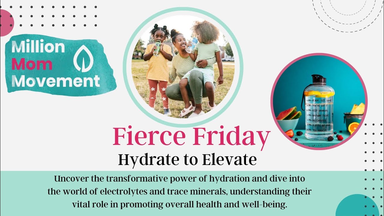 Fierce Friday: Hydrate to Elevate - YouTube