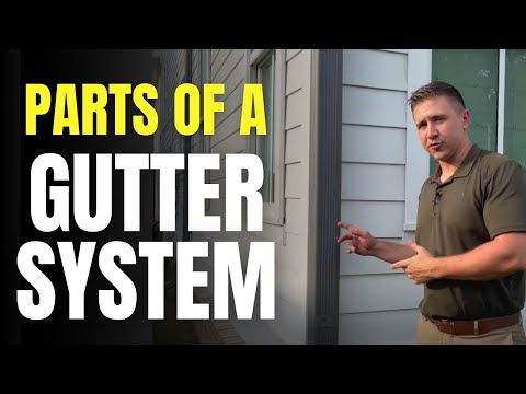 Parts of a Gutter System Explained #gutters #roofing - YouTube