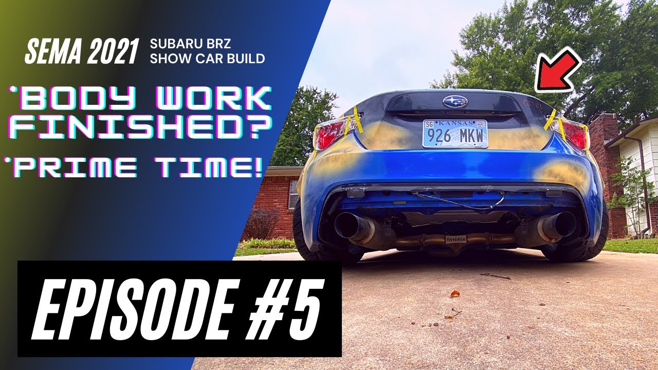Our SEMA SHOW 2021 BRZ show car build!! *(EP:5) | Pandem V3 - Toyota 86 ...