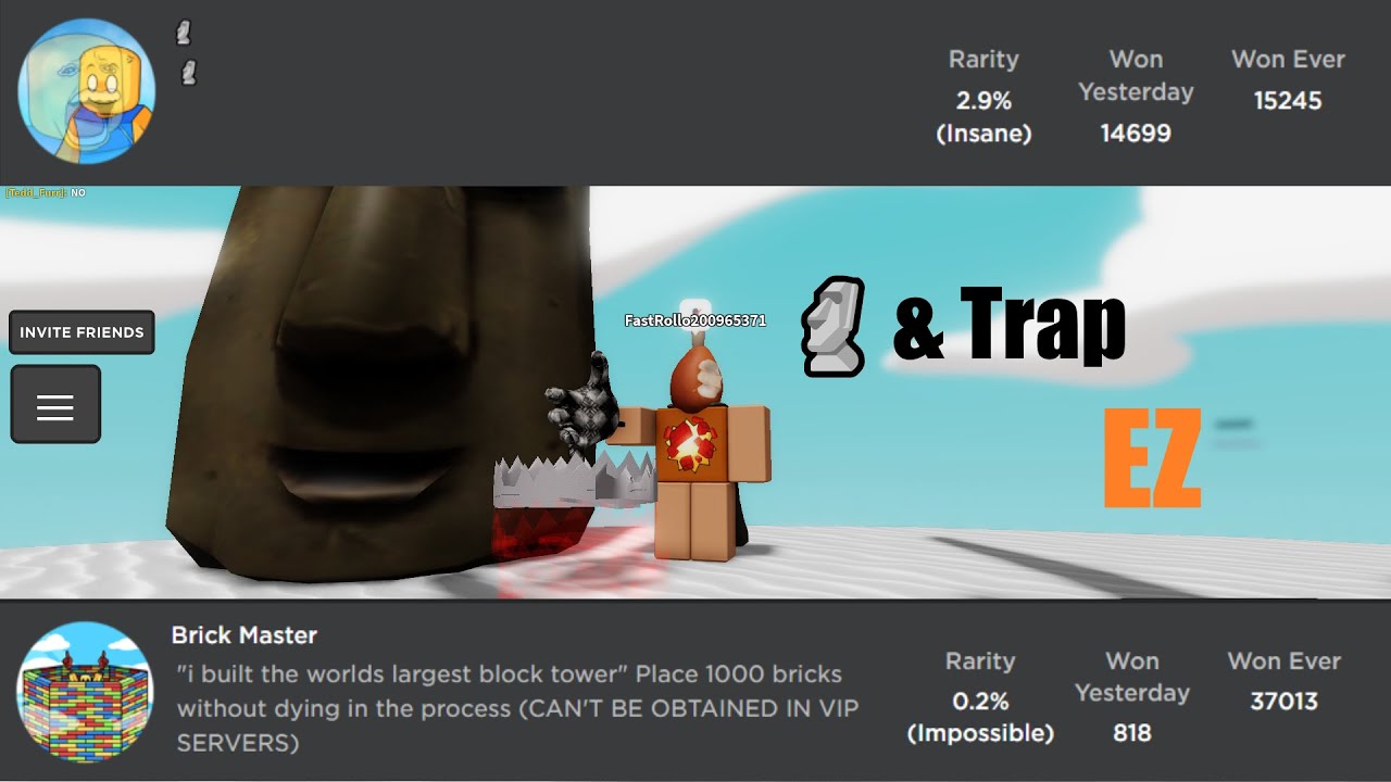 The best methods to get trap and 🗿 | Roblox Slap Battles - YouTube