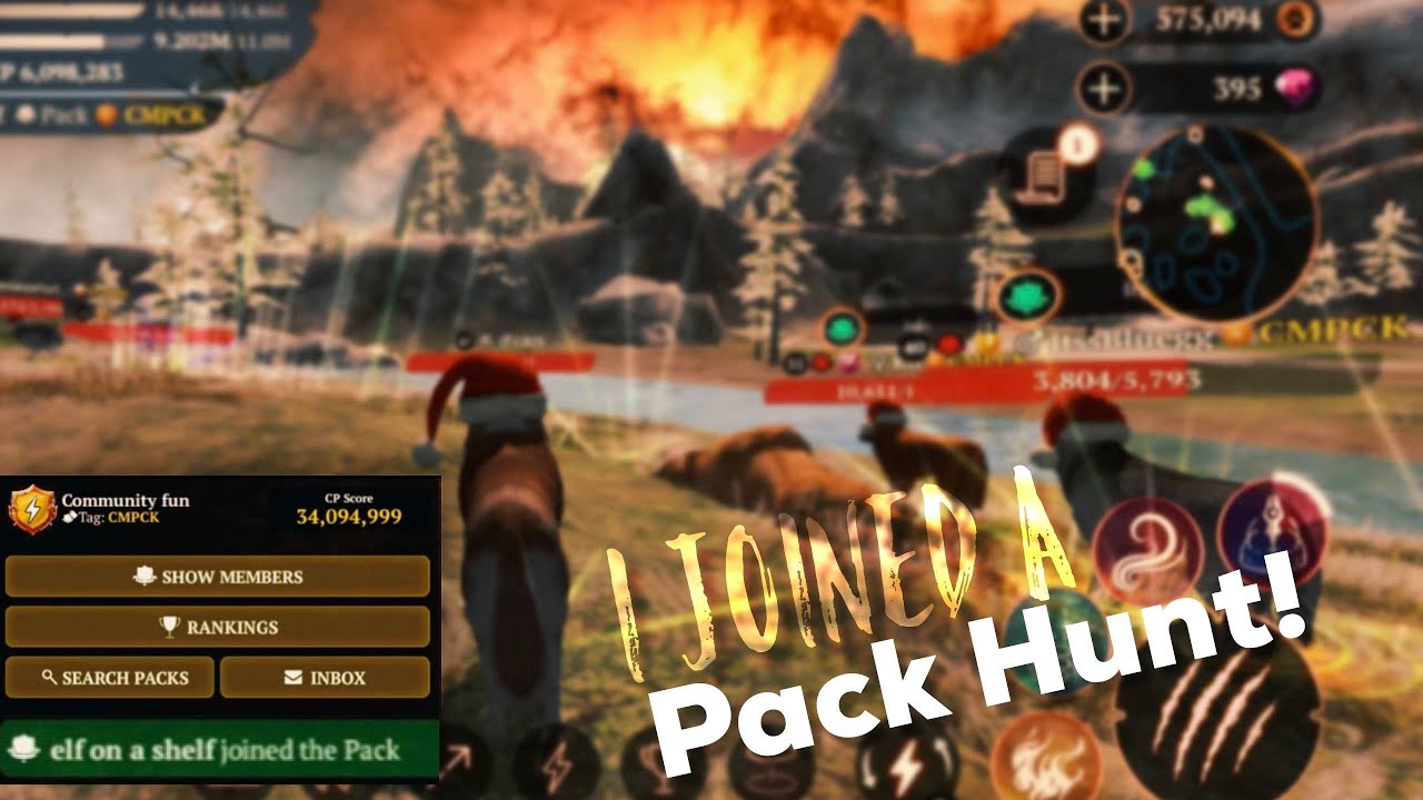 Game Sói | I joined a pack! ☾ The Wolf Online Simulator 2020 - YouTube