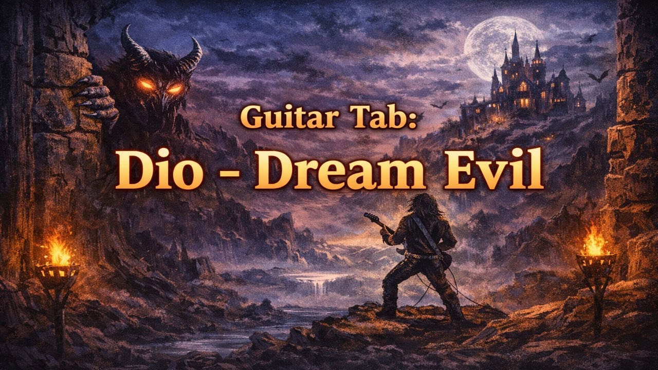 Guitar Tab: Dio (Craig Goldy) - Dream Evil - YouTube
