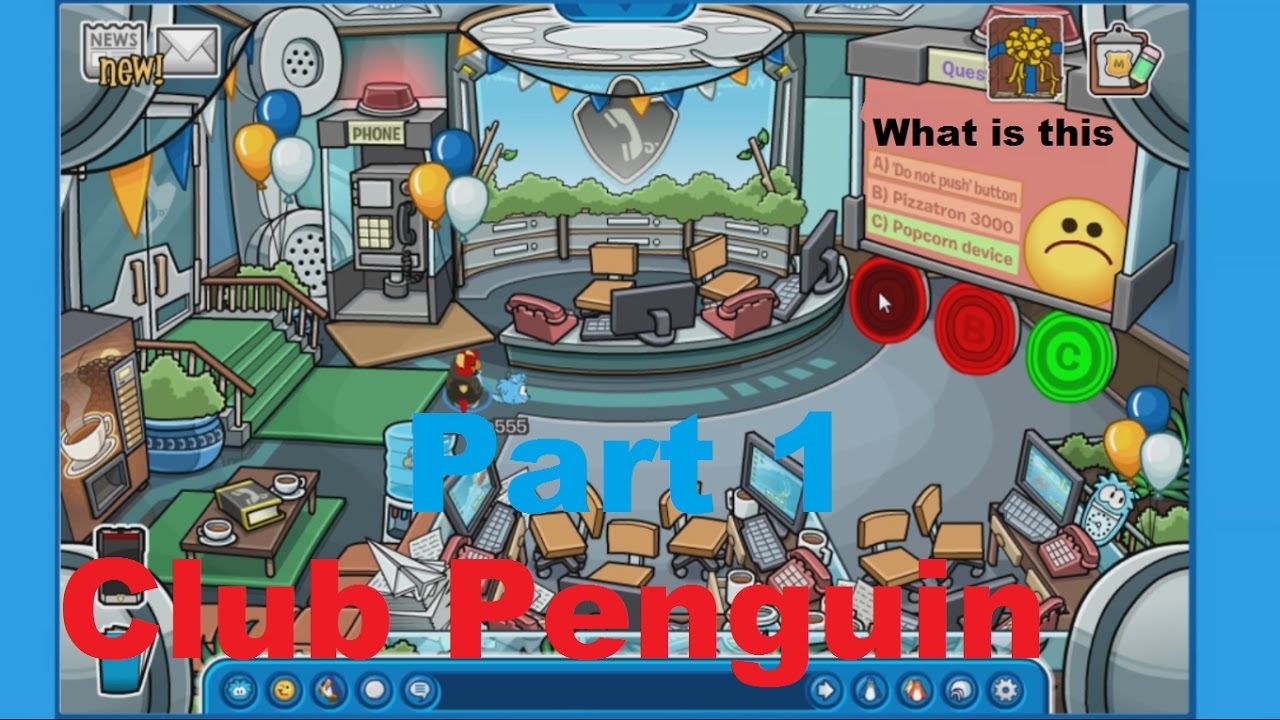 Club Penguin - part 1 - Exploring the Game - YouTube