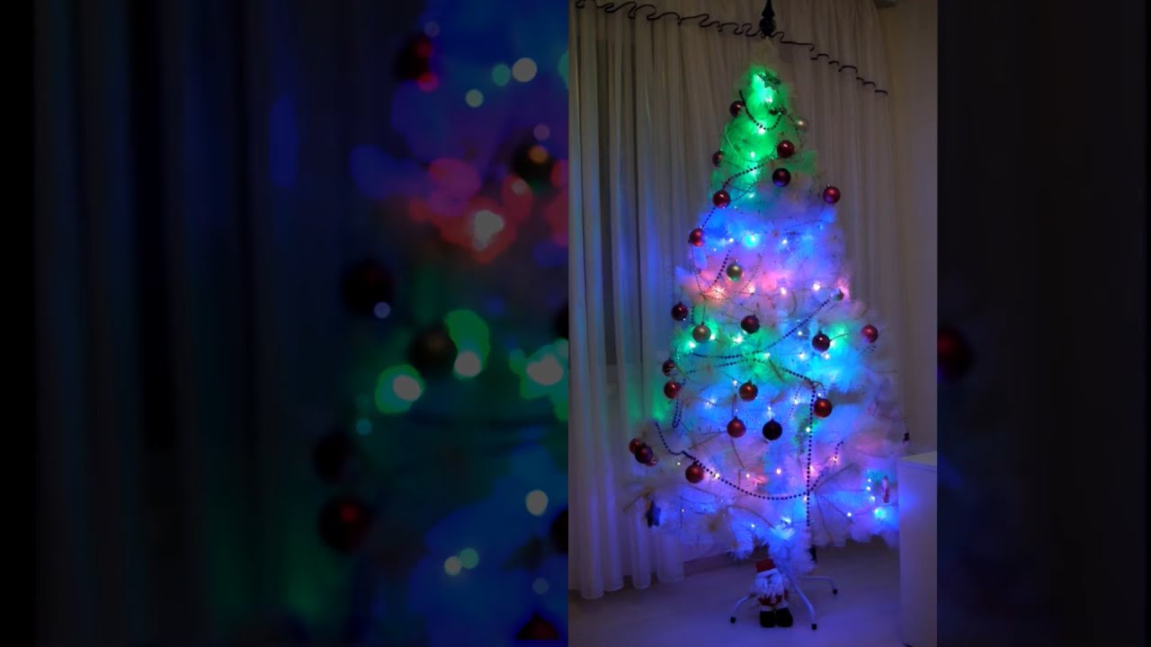 WS2812+Arduino NY Tree Lights - YouTube