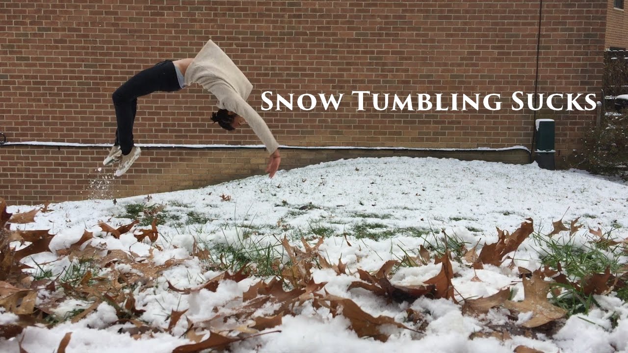 Snow Tumbling Sucks! - YouTube