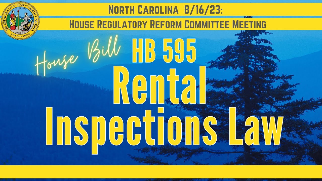 North Carolina House Bill 595 Rental Inspections Law - New Rules for ...