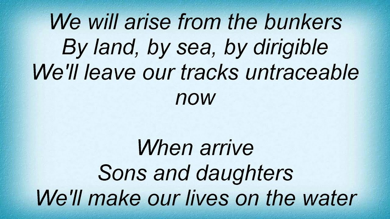 The Decemberists - Sons And Daughters Lyrics - YouTube