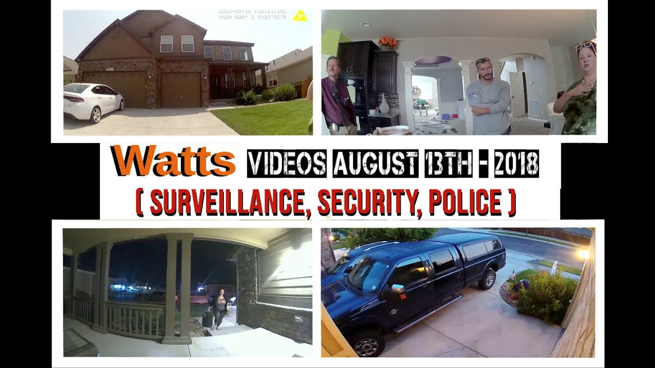 All security/police bodycam videos of the Chris Watts and Shanann Watts ...