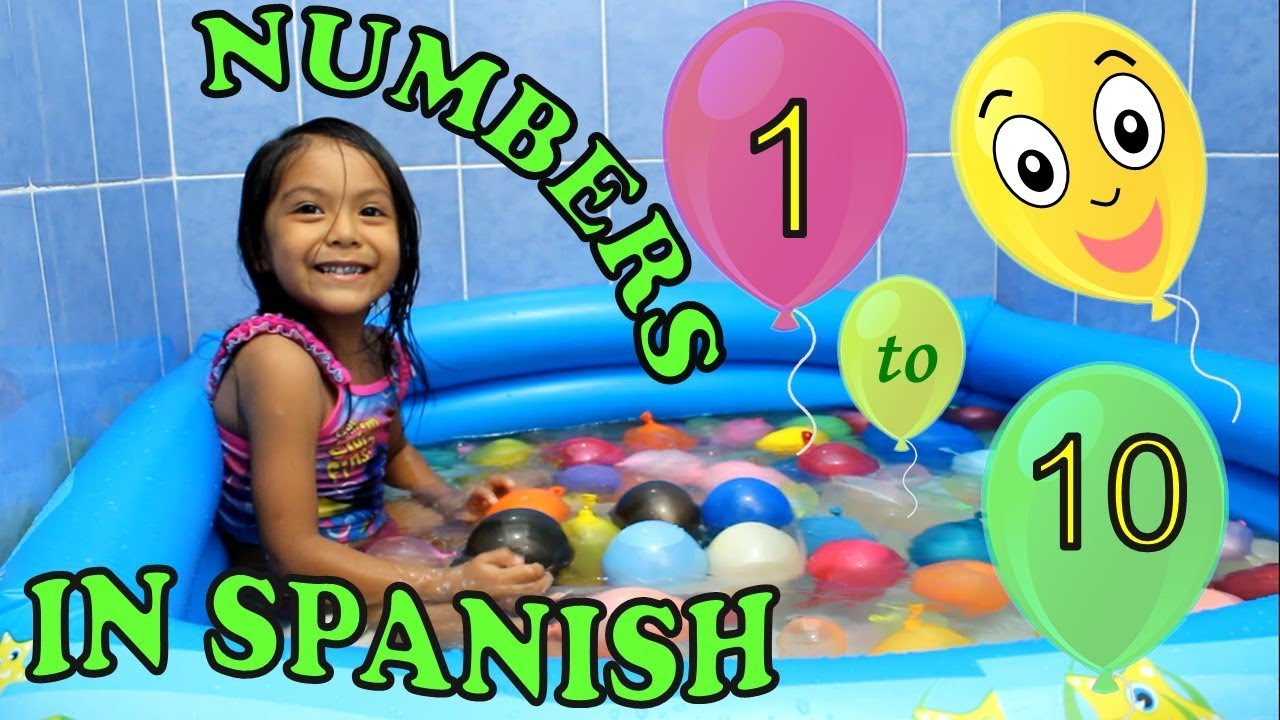 Numbers in Spanish 1-10 for Kids |Números | Learn Spanish - YouTube