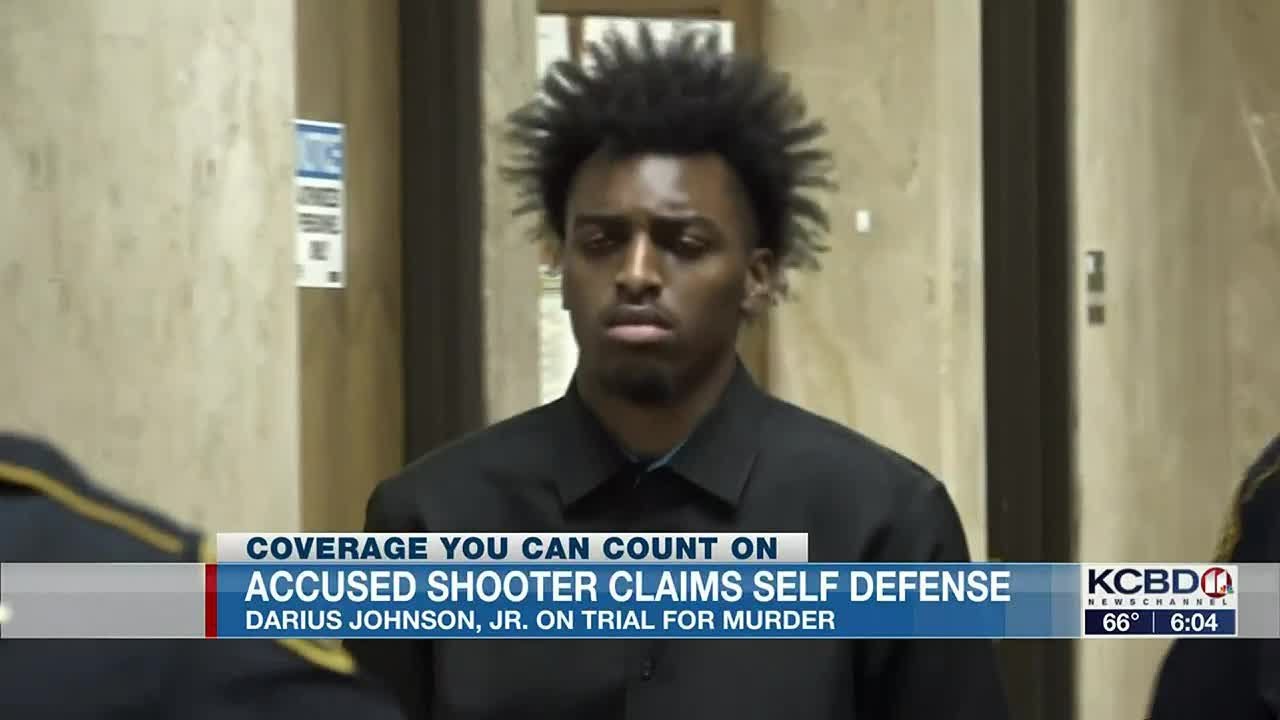 Darius Johnson, Jr. claims self-defense in murder trial - YouTube
