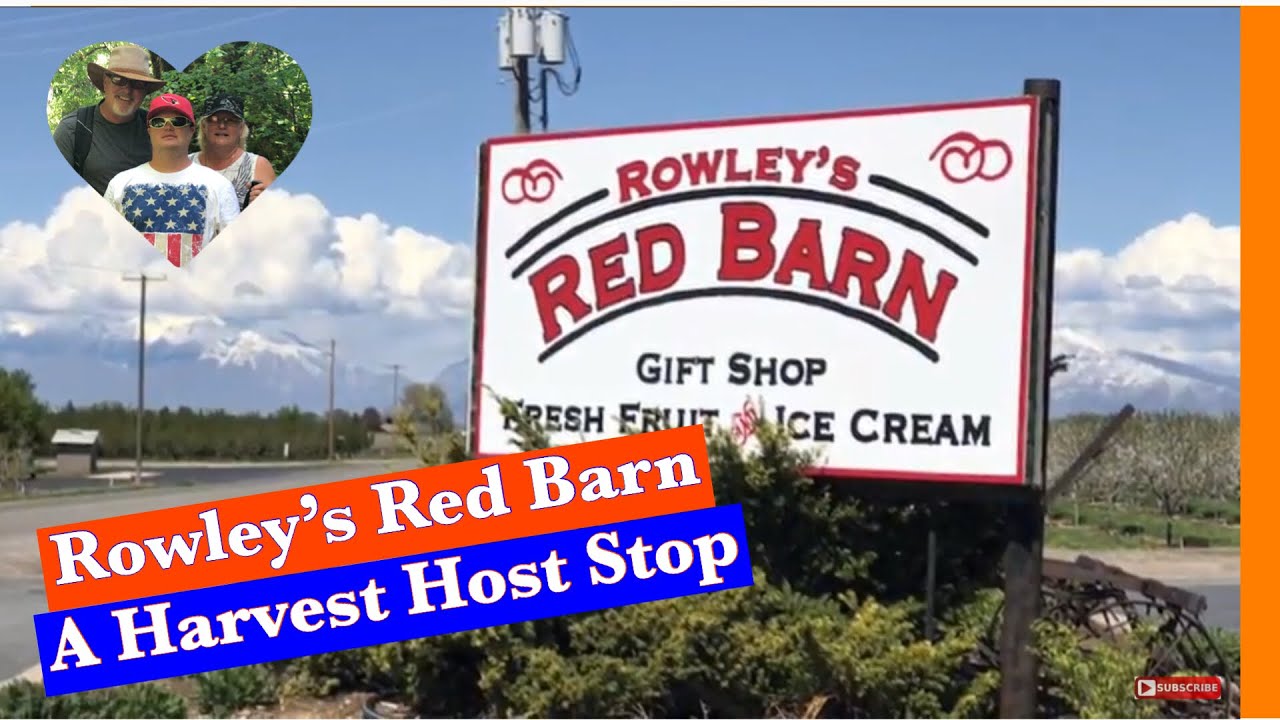 Rowley’s Red Barn | Harvest Host - YouTube