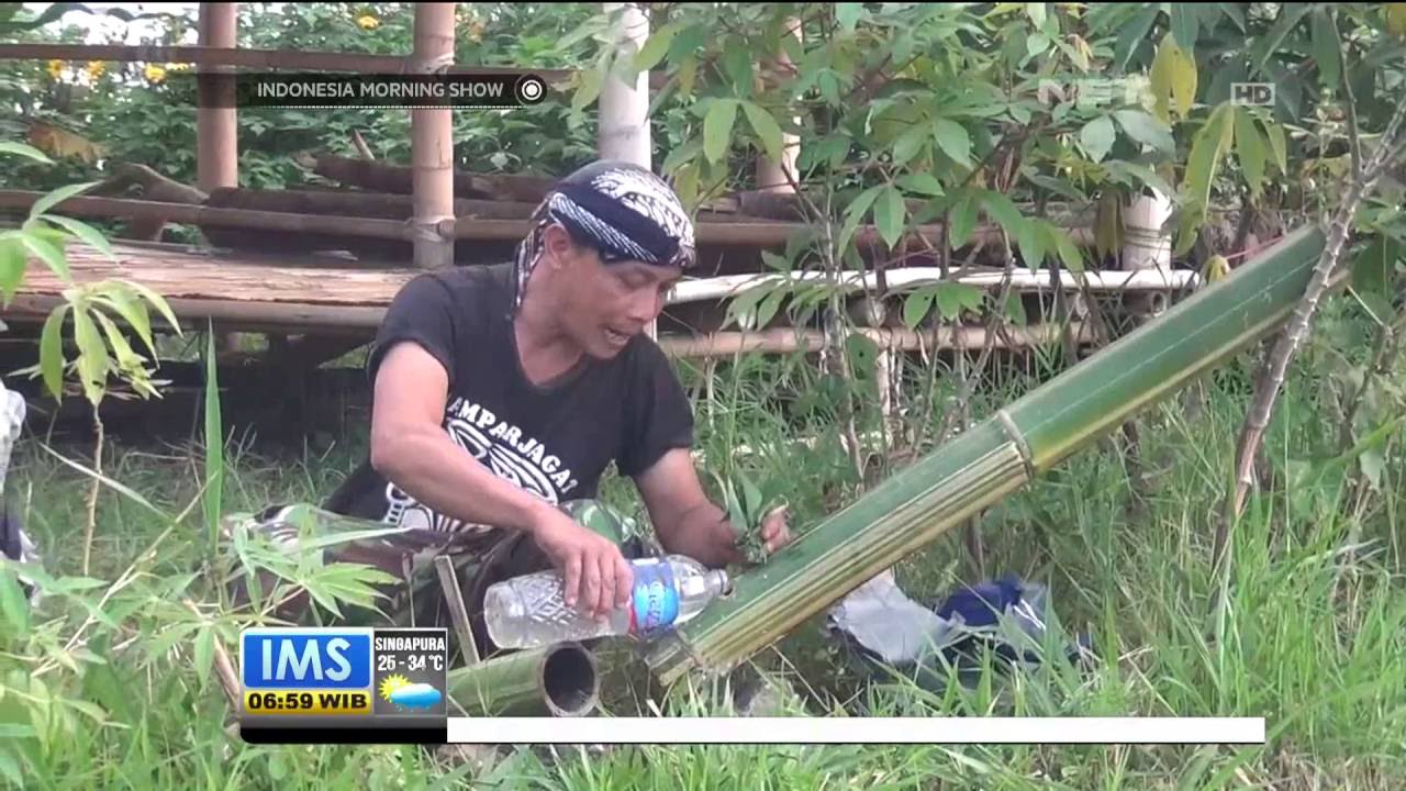 Ngabuburit Seru Bermain Meriam Dari Bambu - YouTube