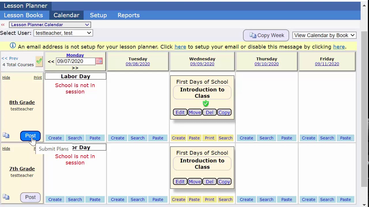 Genesis - Submitting Lesson Plans - YouTube