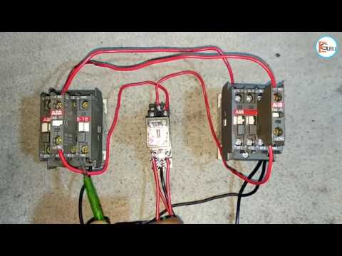 automatic changeover switch control wiring कैसे करे। electric guru ...