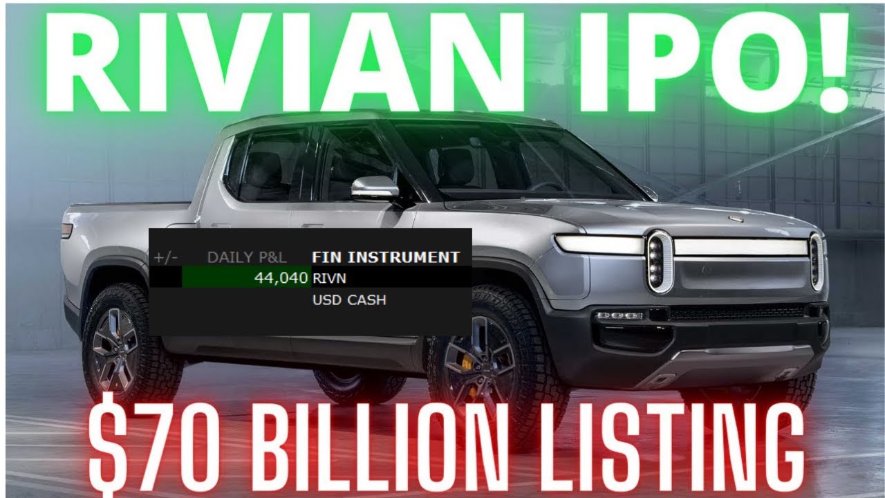 HOW I MADE JUST UNDER $45,000 PROFIT TRADING THE RIVIAN IPO(RIVN)Day ...