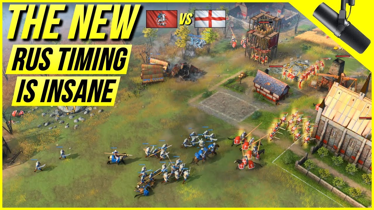 Age of Empires 4 - Rus Continues To Grow Stronger! - YouTube