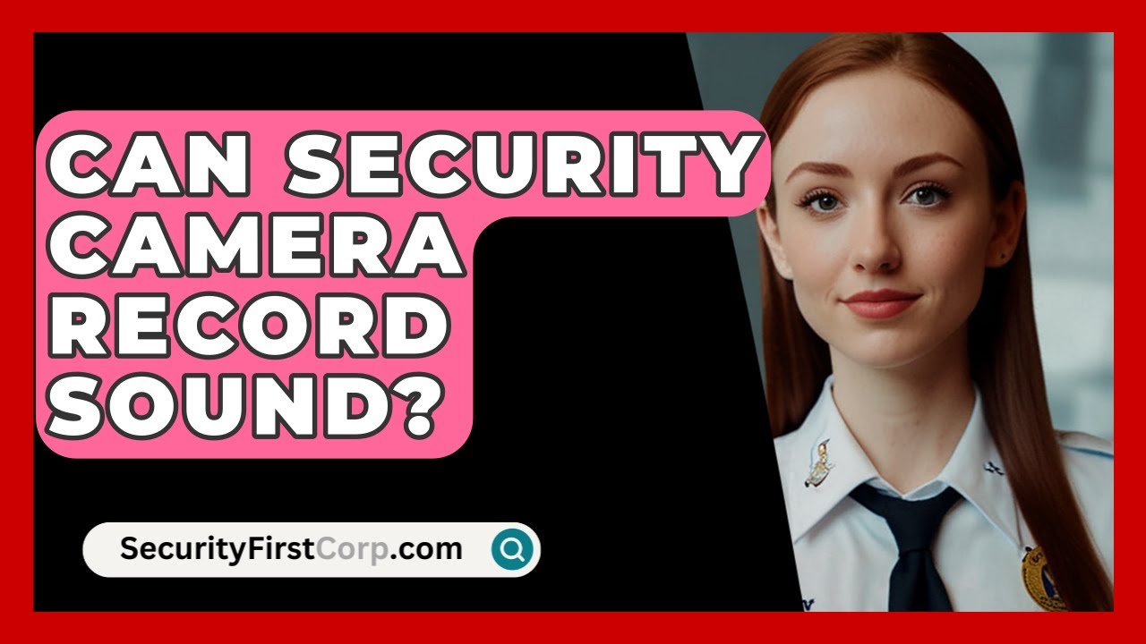 Can Security Camera Record Sound? - SecurityFirstCorp.com - YouTube
