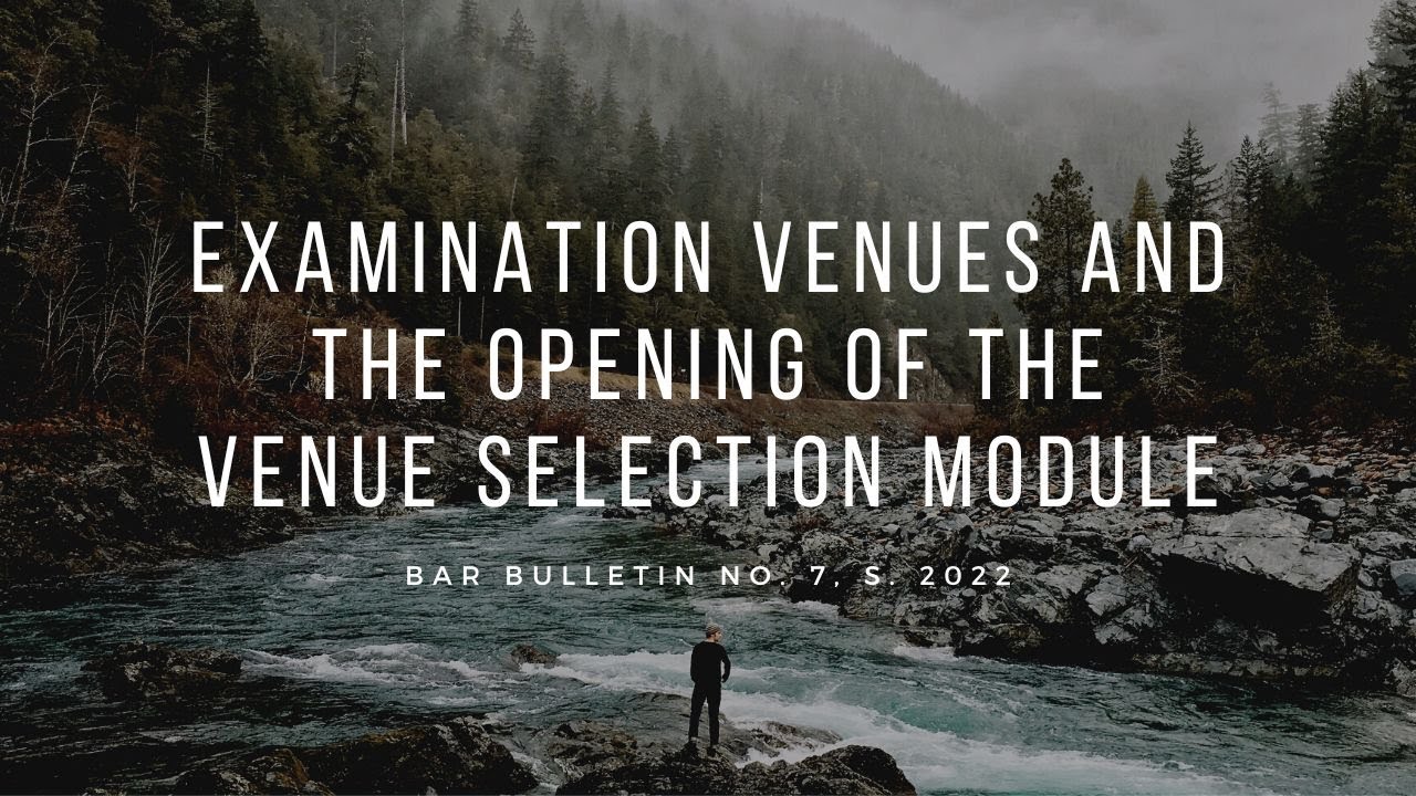 Know the Important Instructions from Bar Bulletin No. 7 Series of 2022 ...