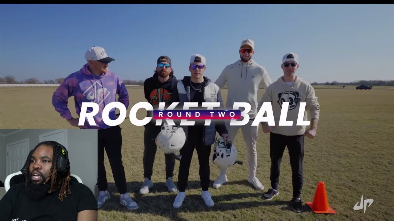 Dude Perfect Put a Rocket in a Football - YouTube