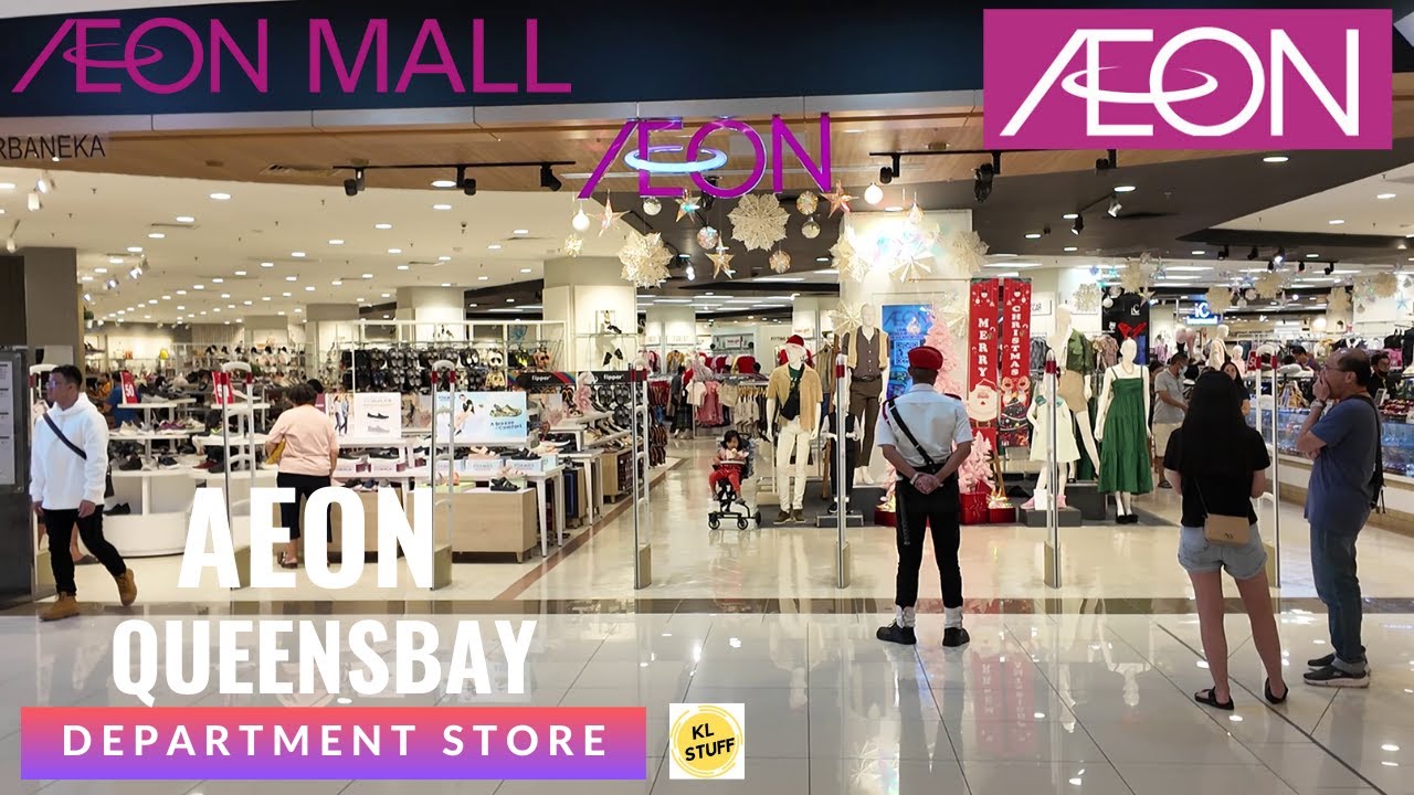 AEON Queensbay Store, Penang | Store Tour - YouTube
