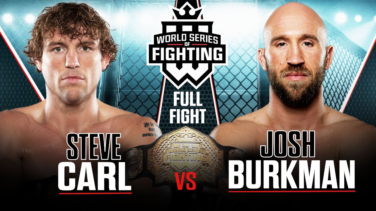 Steve Carl vs Josh Burkman (Welterweight Title Bout) | WSOF 6, 2013 ...