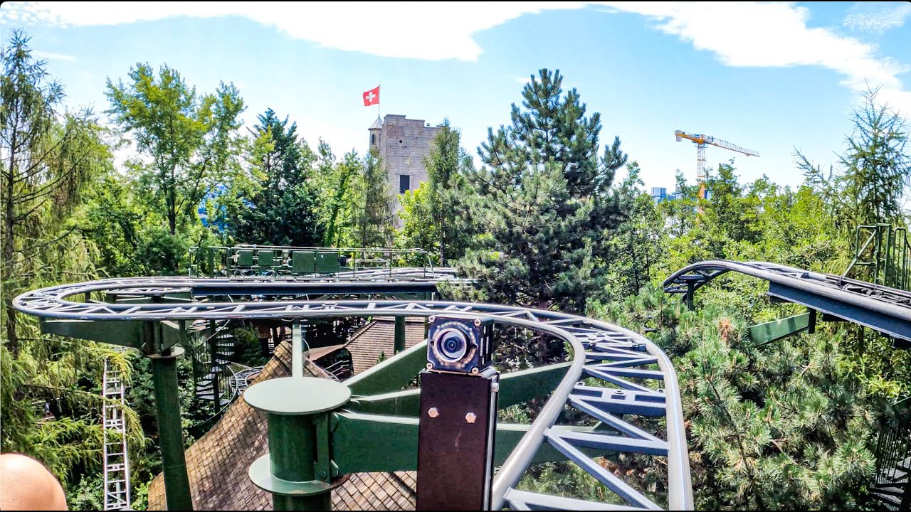 Matterhorn Blitz Europa Park - Frontseat POV 4K60FPS - YouTube