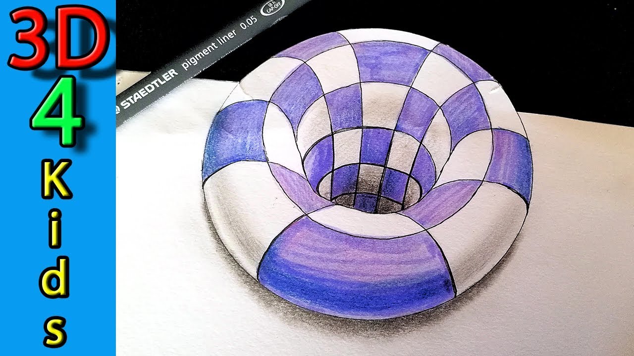Amazing Easy 3D Drawing How To Draw A Hole In Paper YouTube amazing-easy-3d-drawing-how-to-draw-a-hole-in-paper-youtube