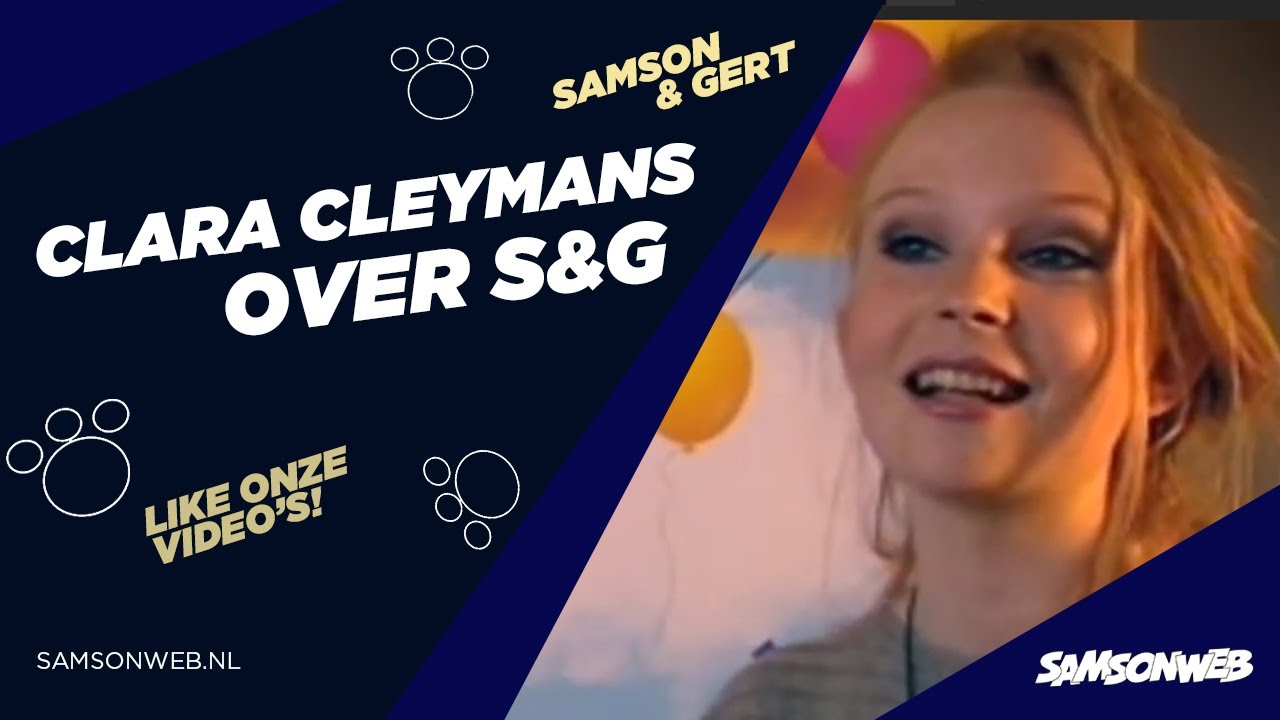 20 jaar S&G - Clara Cleymans over Samson & Gert (2010) - YouTube