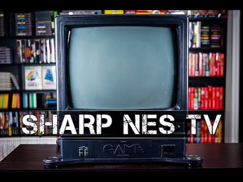 GAME TELEVISION // SHARP NES TV // NINTENDO TV - YouTube