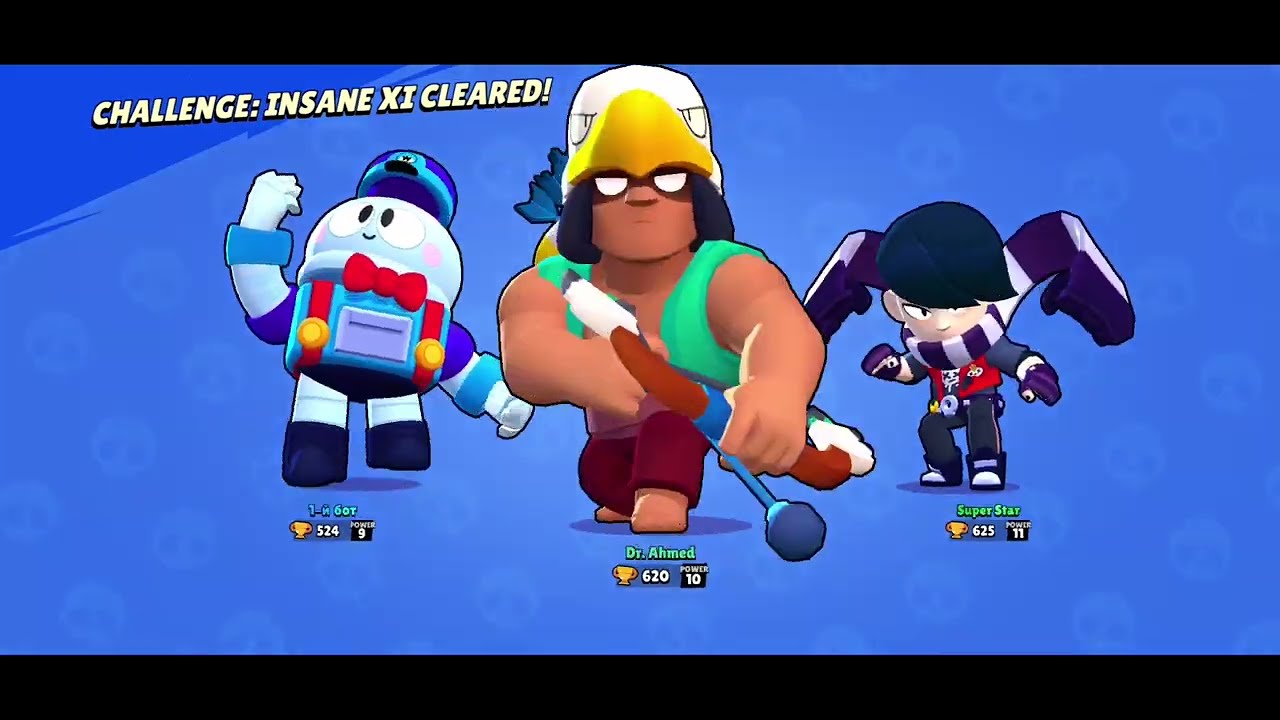 Brawl Stars Games "55", I Tried Bo, With Edgar In The Team In The Boss ...