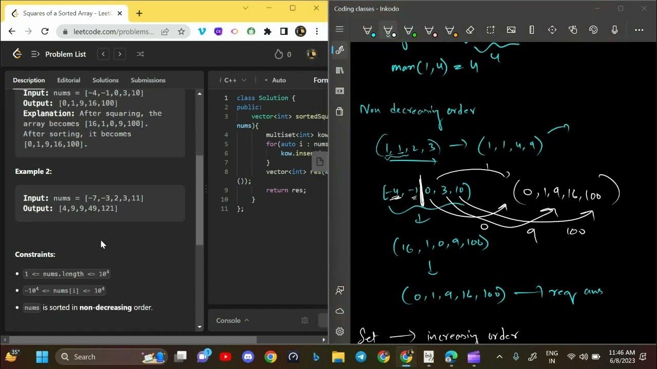 Problem solving using STL in C++ Part 3 by Kowshiq Kattamuri - YouTube