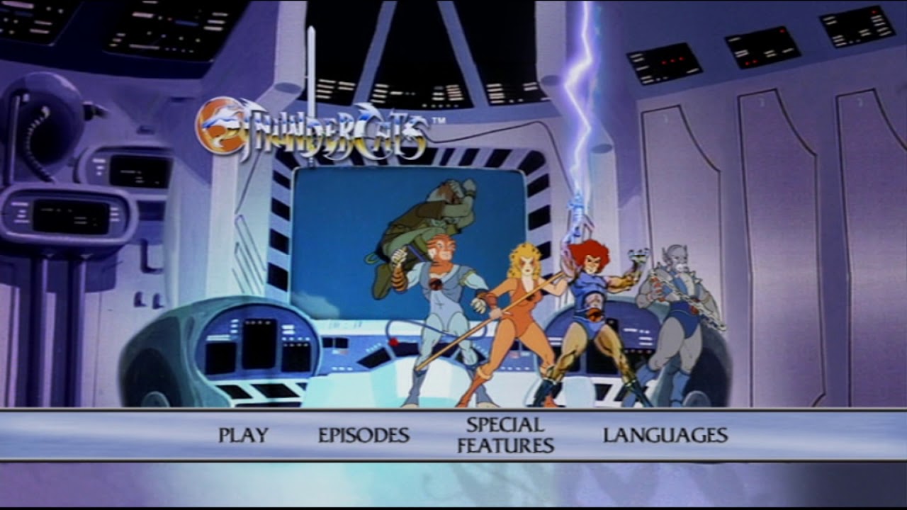Thundercats Season 1 Part 2 DVD Menu - YouTube