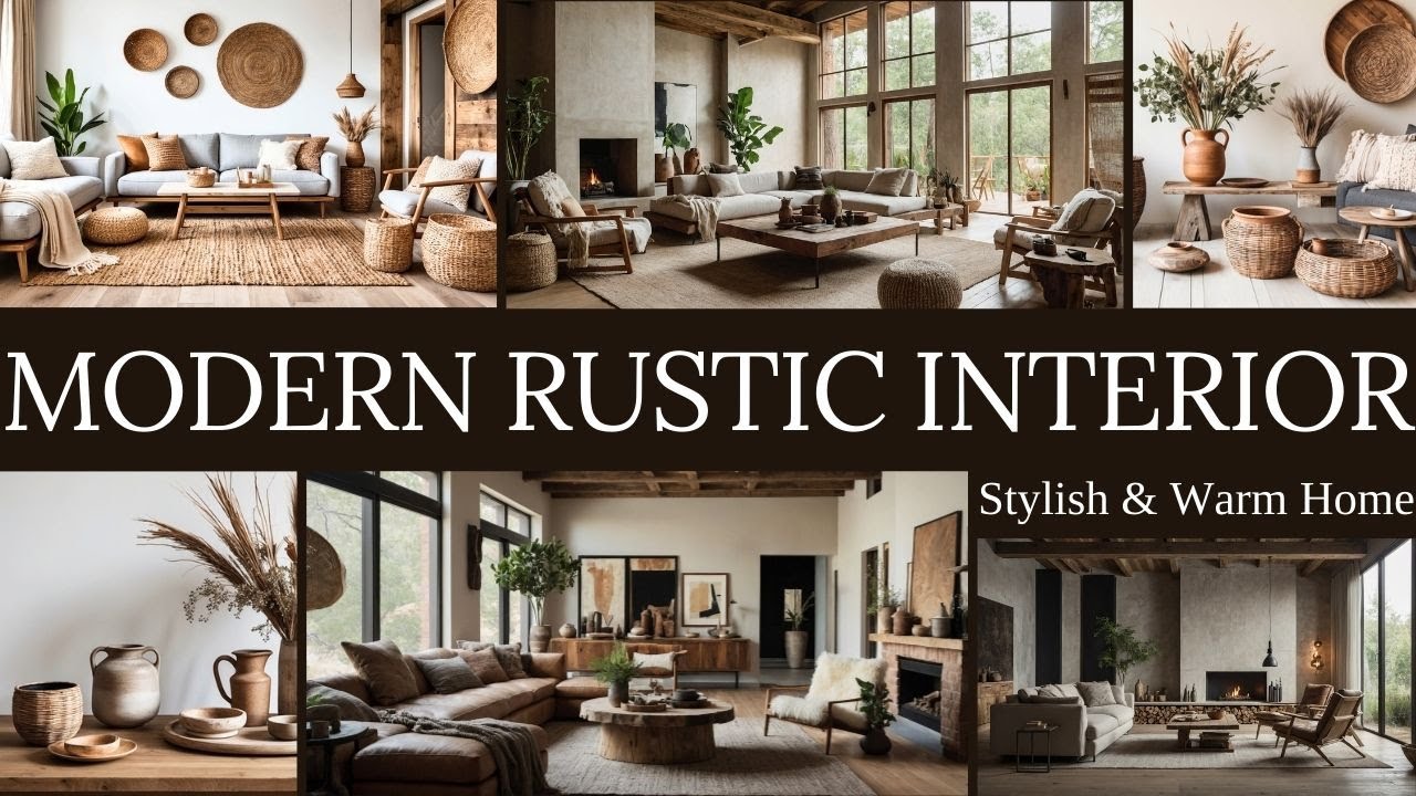 10 Tips for Modern Rustic Interior Design | Create a Stylish & Warm ...