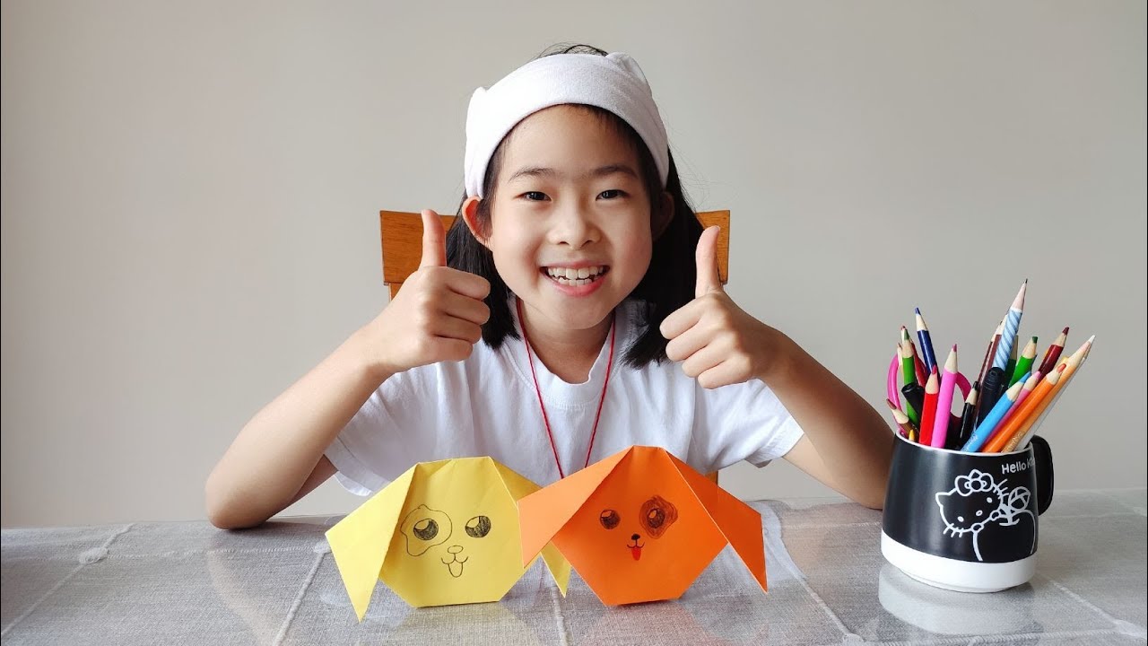 (DIY) How to Make a Dog Face - YouTube