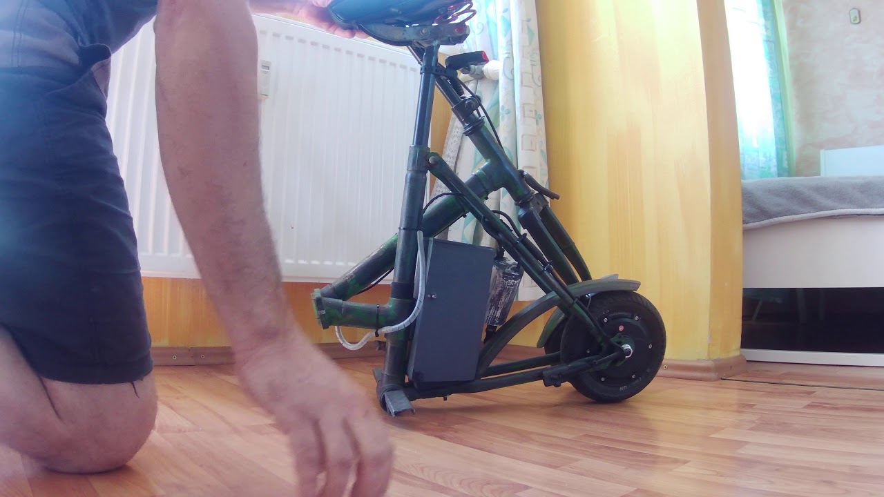 Electric bike conversion kit home build . - YouTube