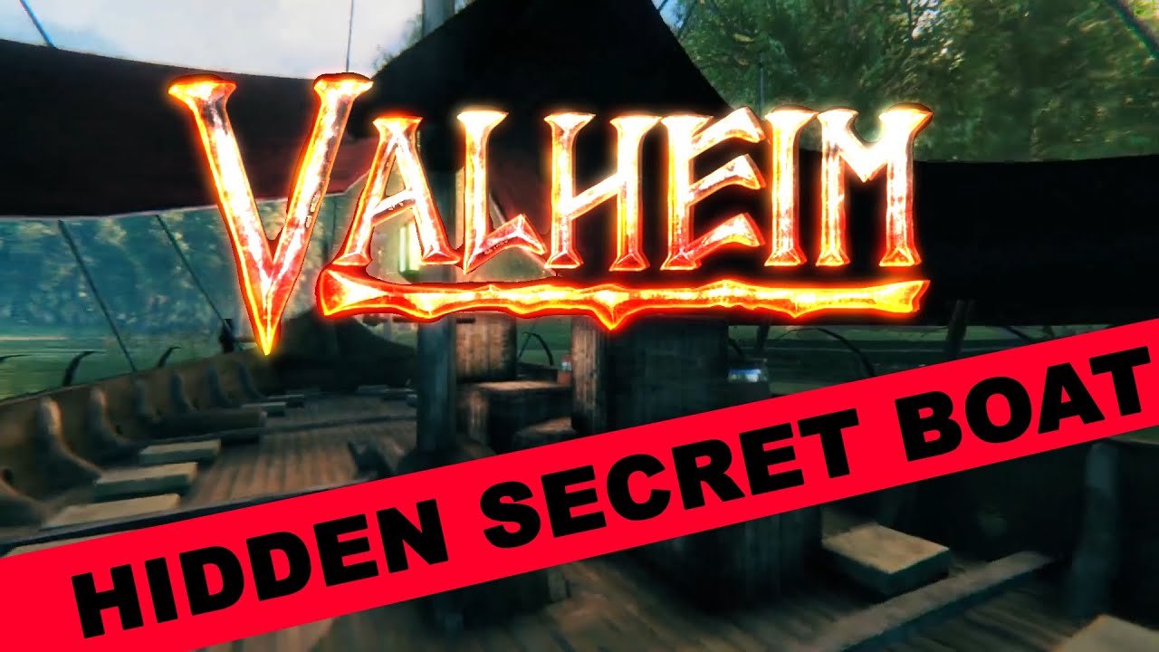 Secret ship in Valheim - YouTube