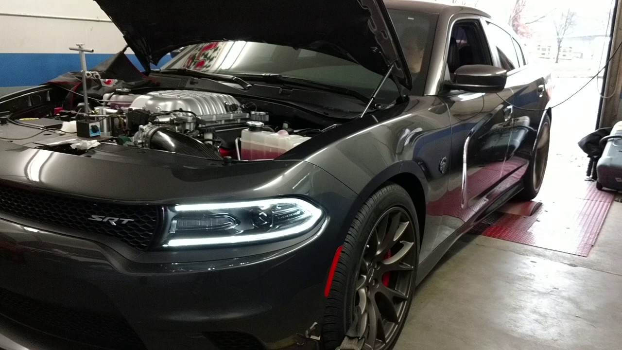 2016 Hellcat Charger E85 at Total Induction Tuning Solutions - YouTube