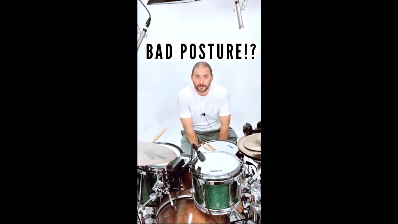 How Is Your Posture on Drums? - YouTube