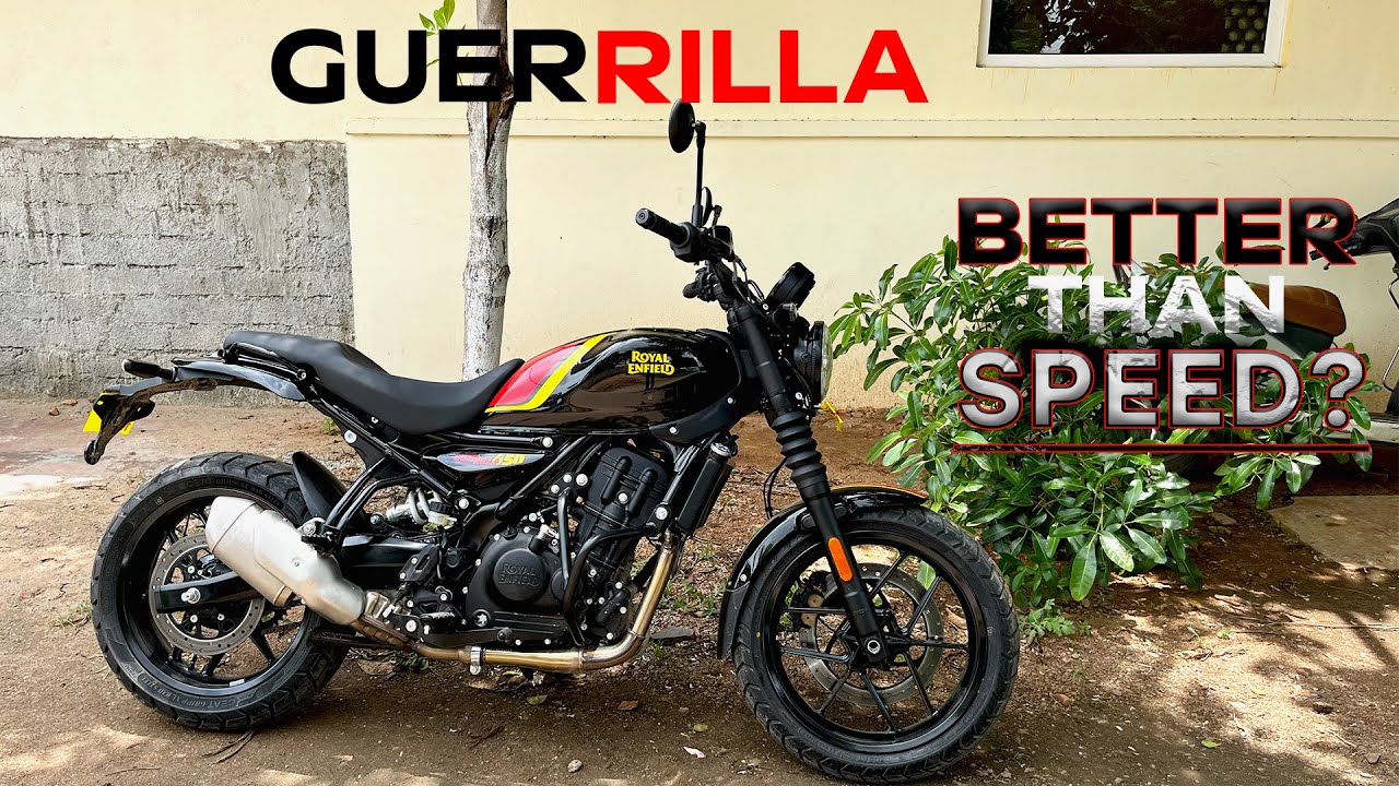 ROYAL ENFIELD Guerrilla 450 | Ride impressions | TOUGH COMPETITOR - YouTube